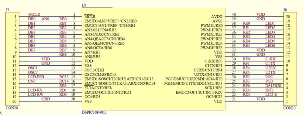 DsPIC30F4011 Development Board OLED example | PIC learning
